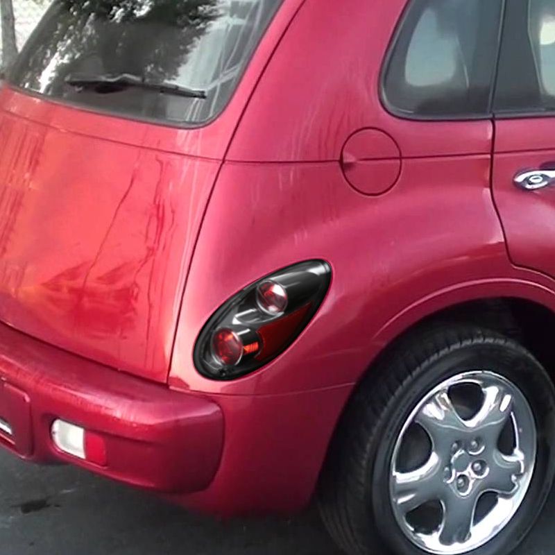2001-2005 Chrysler PT Cruiser Black Tail Lights - LT-PTC01JM-APC