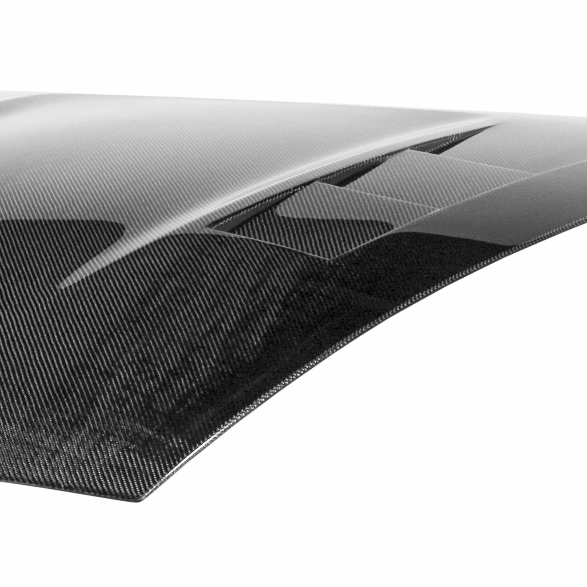 2009-2020 Nissan 370z TS Style Carbon Fiber Hood by Seibon - HD0910NS370-TS