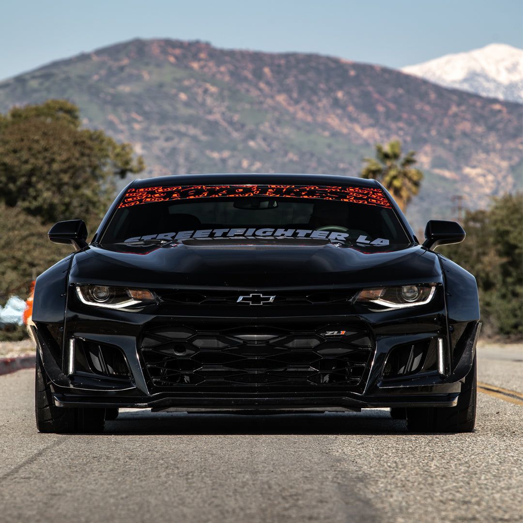 2016-2024 Chevrolet Camaro ZL1 Wide Body Kit - SFXLA-GEN6-ZL1-FK-SPLFRP