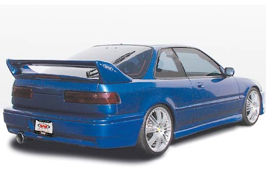 1990-1991 Acura Integra Big Mouth Style Wings West Body Kit - WW-890703