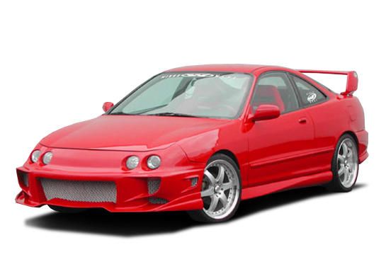 1998-2001 Acura Integra Aggressor II Style Wings West Body Kit - WW-890597