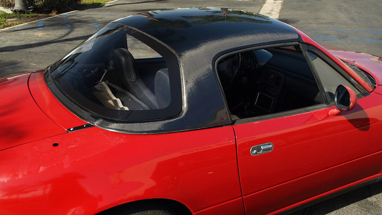 1990-2005 Mazda Miata MX-5 OEM Style Carbon Fiber Hardtop w/Hardware by ...